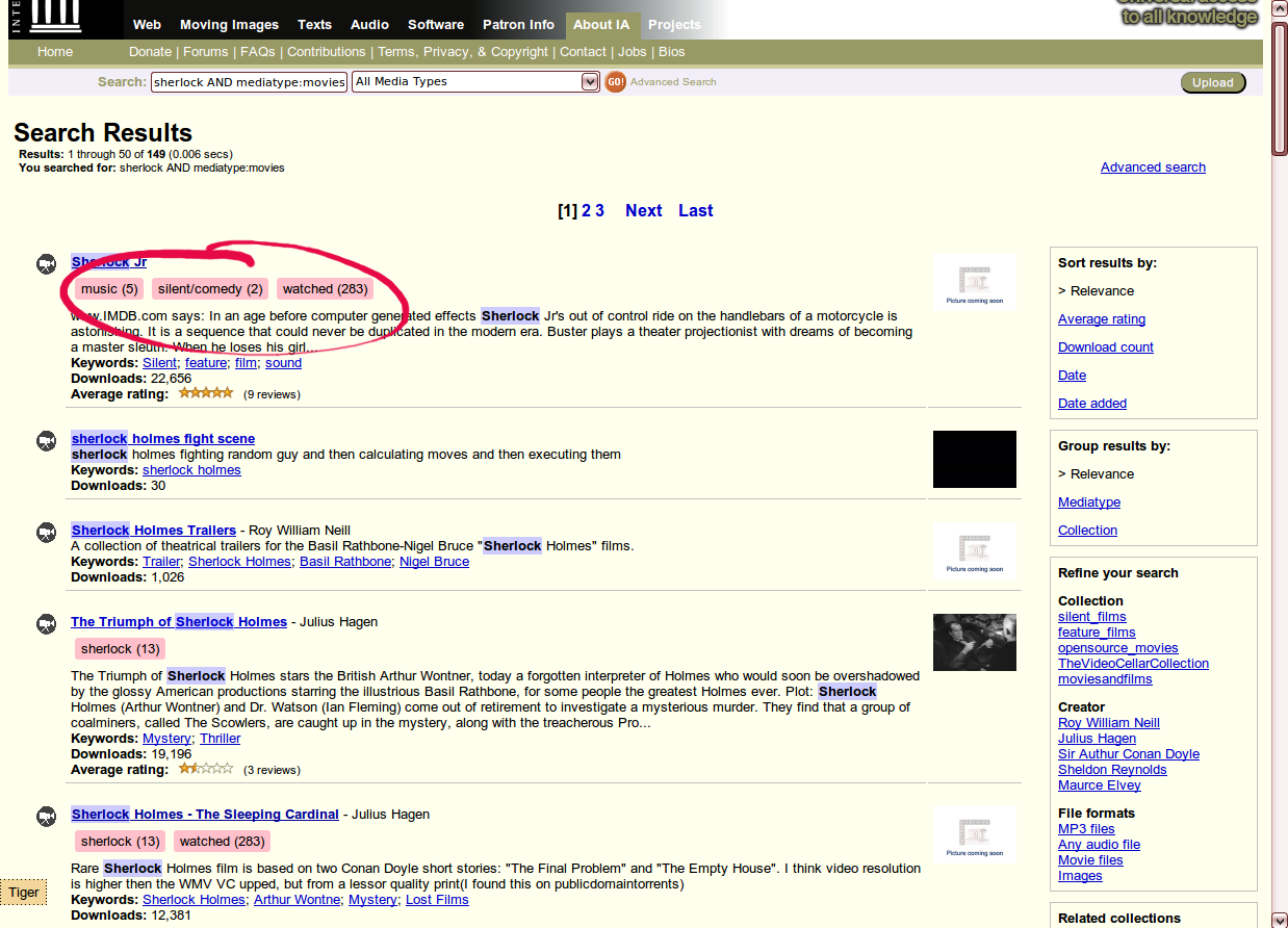 Tiger -- The browser extension